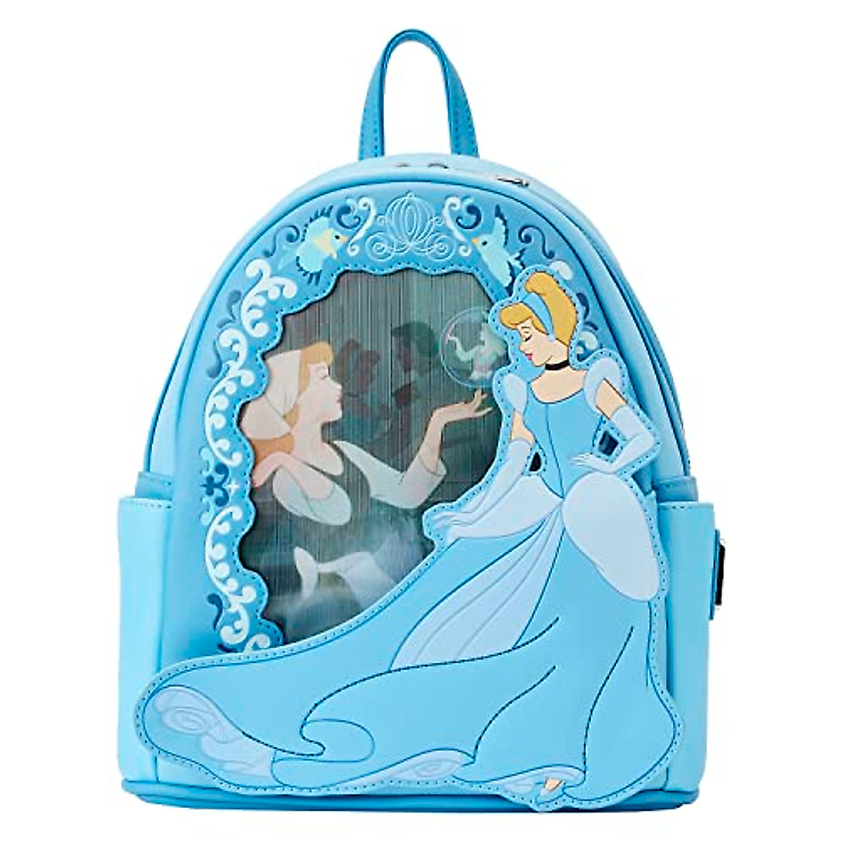 Loungefly Disney Cinderella Lenticular Princess Series Mini Backpack