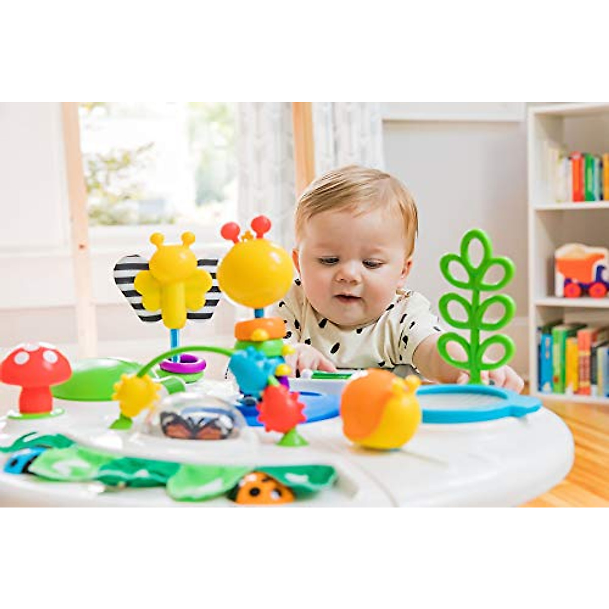 Baby Einstein Around We Grow 4-in-1 Walker, Discovery Activity Center and Table, Age 6 Months and up