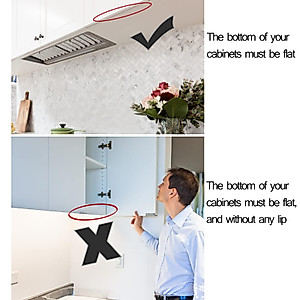 FANJURNEY 2PCS Mug Hooks Under Shelf Mug Holder Cups Storage Rack Drilling Free Coffee Cups Holder Kitchen Belts Scarf Hanging Hooks Rack, Fit for Flat Buttom Cabinet Without Any Lip