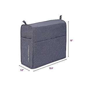 YELAIYEHAO Single Serve Coffee Makers Cover for Keurig Coffee Maker K-Slim (grey, 15.5"X5.5"X12")