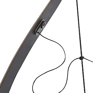 AMEYXGS Archery Clicker Recurve Bow Archery Trainer Equipment Archery Clicker Plate Self-Adhesive Mounted on Bow Limbs for Recurve Bow (BLACK 2)