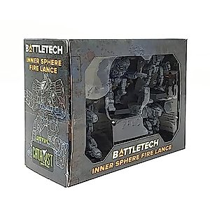 Catalyst Game Labs BattleTech Mini Force Pack: Inner Sphere Fire Lance, Grey