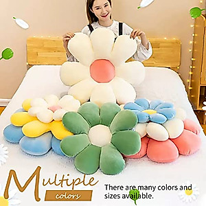YesMora Flower Pillow Flower Floor Pillow Flower Shaped Pillow Flower Decorative Pillows Daisy Floor Pillow Flower Cushions