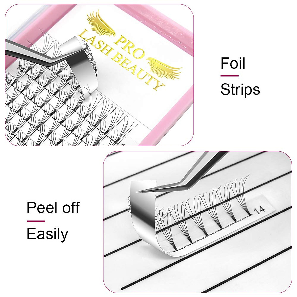 Premade Fans Eyelash Extensions 5D 3D 7D 8D 10D Short Stem Premade Volume Eyelash Extensions 3D 5D 7D Volume Lash Extensions .07 .10 Pre made Lash Fans C D Curl 9-15 MIX(5D-D-0.10,9-15mm)