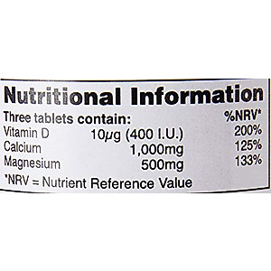 Holland & Barrett Calcium Magnesium with VIT D3-120 Caplet