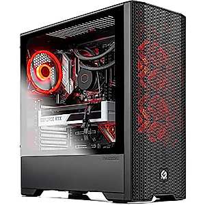 Skytech Gaming Blaze 3.0 Gaming PC Desktop – INTEL Core i7 11700F 2.5 GHz, RTX 3060 Ti, 1TB NVME SSD, 16G DDR4 3200, 600W GOLD PSU, AC Wi-Fi, Windows 10 Home 64-bit,Black