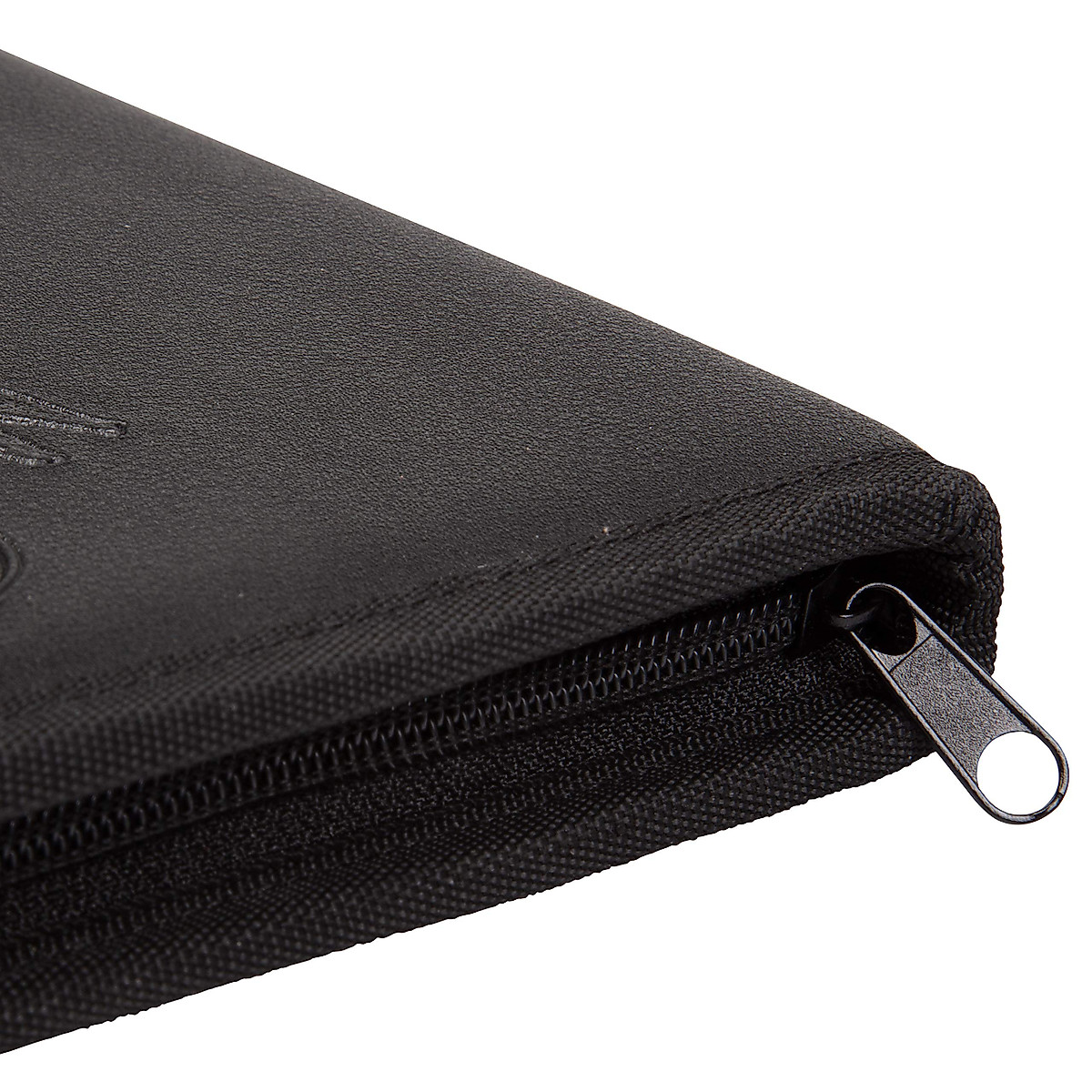 Monster Deluxe 4 Pocket Trading Card Leather Album - Zipper Closure, Built-in Dry Erase Boards and Marker, Side Loading Padded Double Sided Pockets, Holds 160 Cards, For Sport, Gaming, Kpop, Xmas Gift