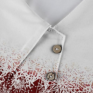 Halloween Shirts Woman Nice Tops for Women Womens Plus Tops Tunics Or Tops to Wear with Leggings Floral Print Womens Cotton Tops Teacher Shirts Blouse Pullover White Tees