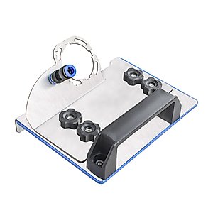 45 Degree Tile Chamfering Tool,Angle Grinder Stand for Tile 45° Chamfer Cutting,Type 100 Angle Grinder Attachment,Heavy Duty Angle Grinder Stand 45 Degrees Adjustable for Cutting Ceramic Stone ﻿