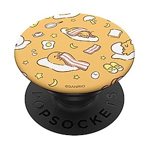 Gudetama Bacon Blanket PopSockets PopGrip: Swappable Grip for Phones & Tablets