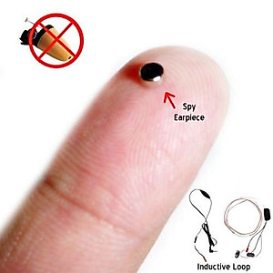 COOMAX Mini Spy Earpiece Invisible Earphone Cheat Covert Earpiece for Mobile Phone