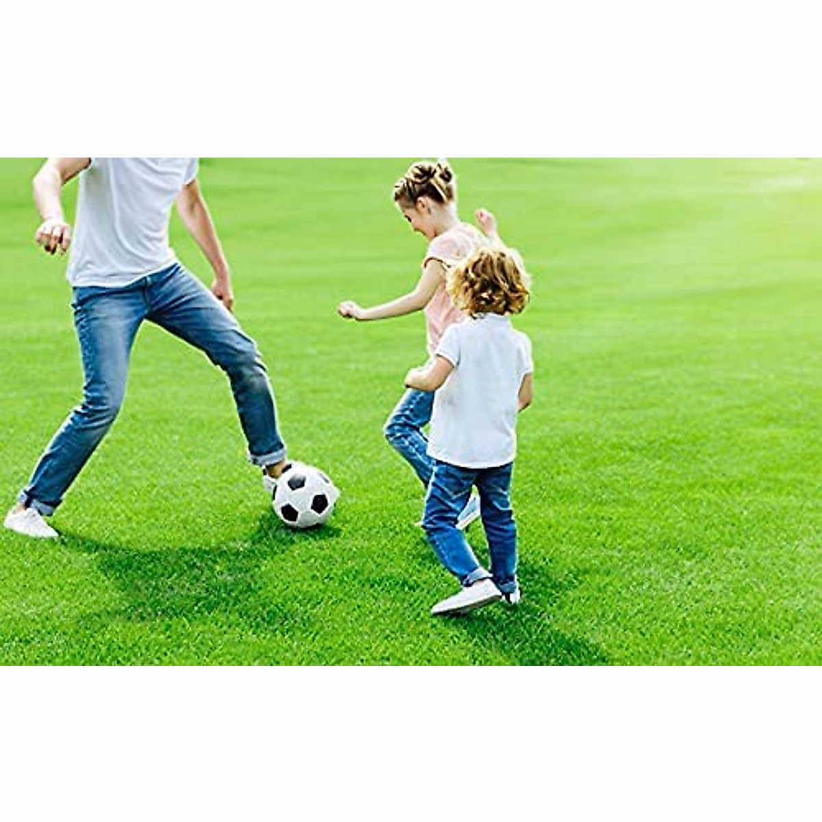 Fasmov Green Artificial Grass Rug Grass Carpet Rug 3.2' x 6.5', Realistic Fake Grass Deluxe Turf Synthetic Turf Thick Lawn Pet Turf -Perfect for Indoor/Outdoor