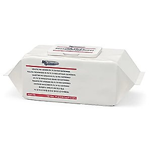 MG Chemicals 8241 IPA 70/30 Presaturated Wipes for Electronics - 140 Wipes in a Resealable Soft Pack, Clear (8241-140)