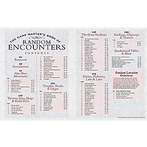 The Game Master's Book of Random Encounters: 500+ customizable maps, tables and story hooks to create 5th edition adventures on demand (The Game Master Series)