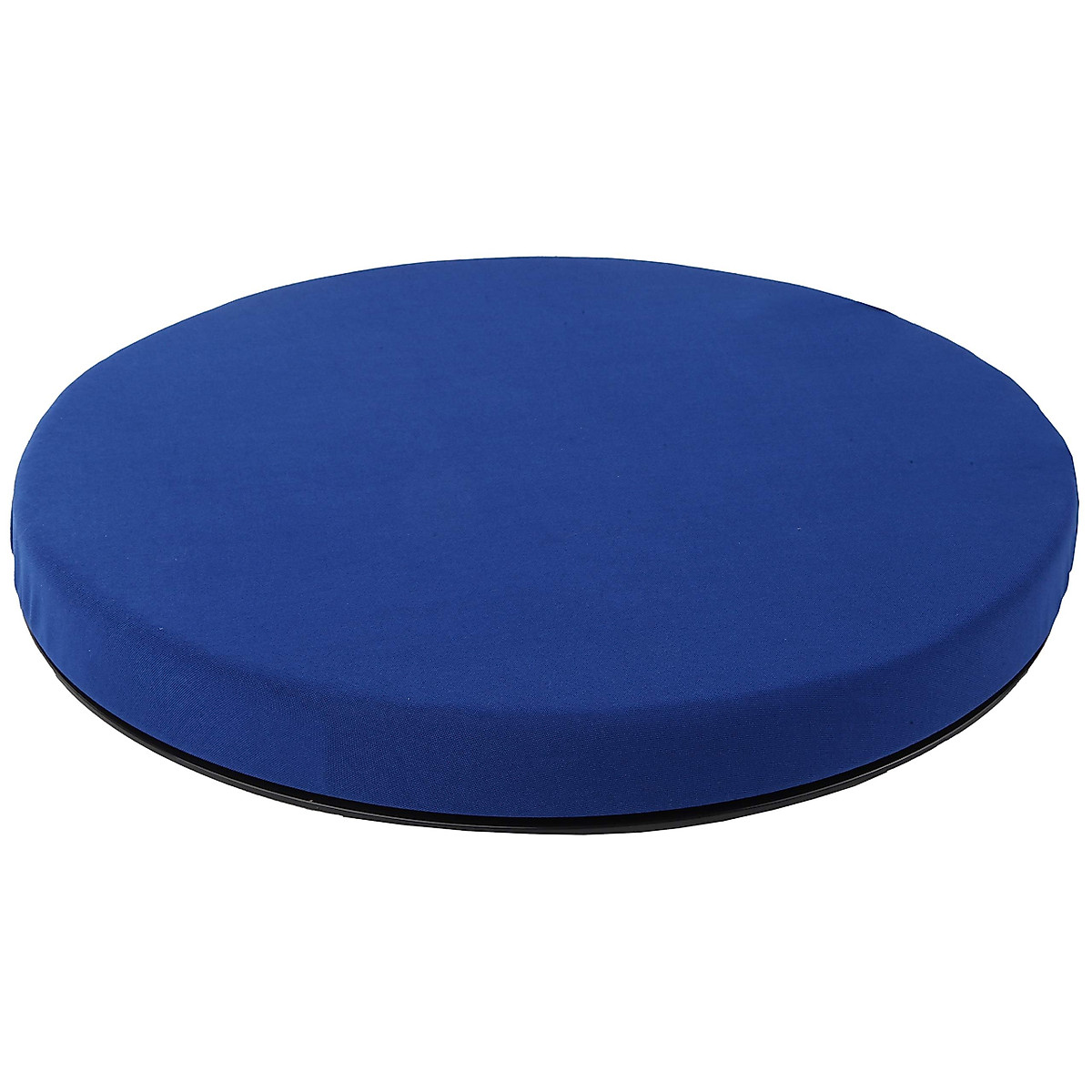 TRENTON Gifts Portable Lightweight Swivel Seat Cushion. 360 Degree Rotation. Supports up to 300 Lbs. Polyester Blue