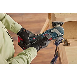 BOSCH GOP18V-34N 18V Brushless StarlockPlus Oscillating Multi-Tool Bare Tool, Cordless, Variable Speed, with 1-1/4 In. Bi-Metal Plunge Cut Blade