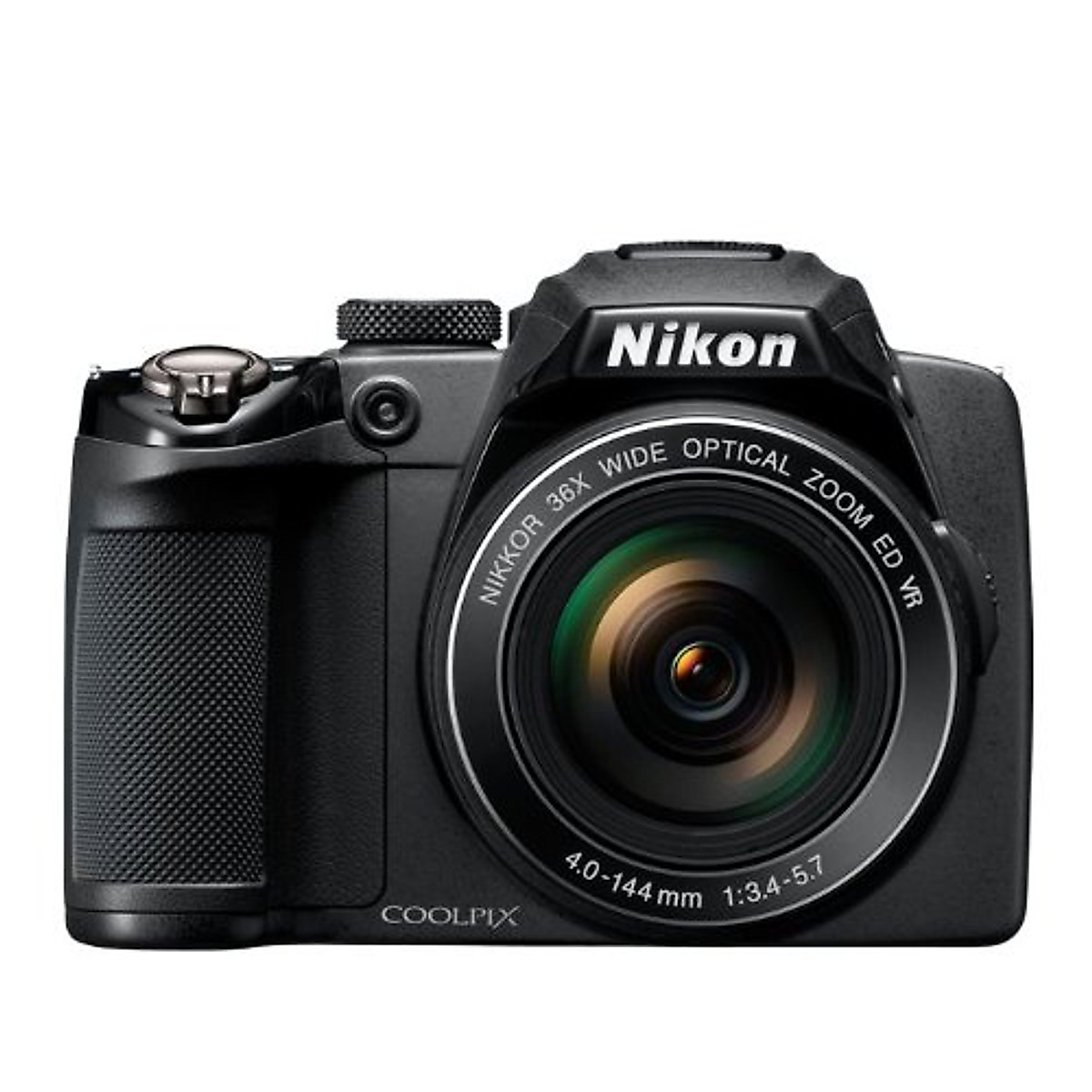 Nikon COOLPIX P500 12.1 CMOS Digital Camera with 36x NIKKOR Wide-Angle Optical Zoom Lens and Full HD 1080p Video (Black) (Renewed)