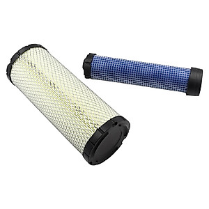 Jiayicity 25 083 01-S Outer Inner Air Filter Compatible with Kohler 25 083 04-S Compatible with Kawasaki 11013-7020 11013-7019 Compatible with John Deere M131802 M131803 Replaces 841497 821136