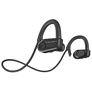 Walker's Shooting Ear & Hearing Protection Sport Electronic Bluetooth Rechargeable ATACS Wireless Earbuds