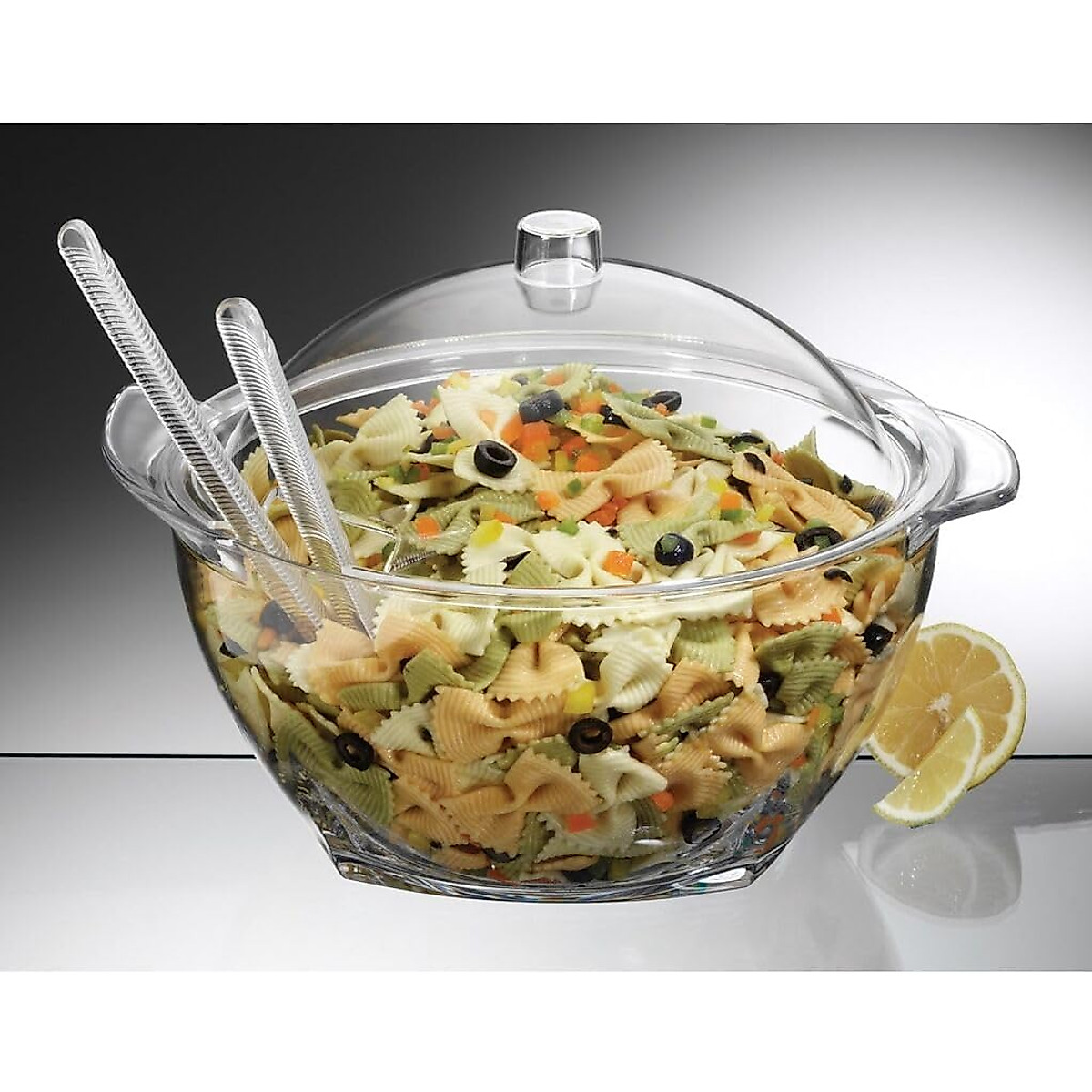 Prodyne IC-30 ICED Salad Bowl, 4 Qt, Off-white