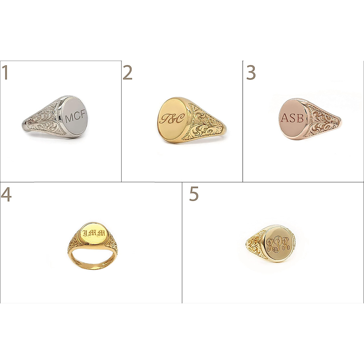 Elegant jewel box Unisex Oval custom signet ring in solid gold 9k, 14k, & 18k, Personalized signet ring, Custom Initial engraved chevalier ring, Family gift, RN386