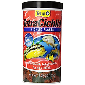 Tetra USA Tetra Cichlid Flakes Food -- 5.65 oz.