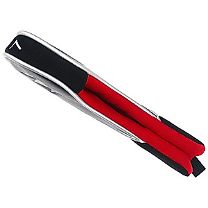 Craftsman Golf 12pcs Golf Iron Putter Head Covers Headcover Set Black & Red Fit All Brands Callaway, Ping, Taylormade, Cobra, Etc.