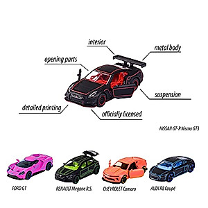 Majorette - Light Racer 5PC GIFTPACK