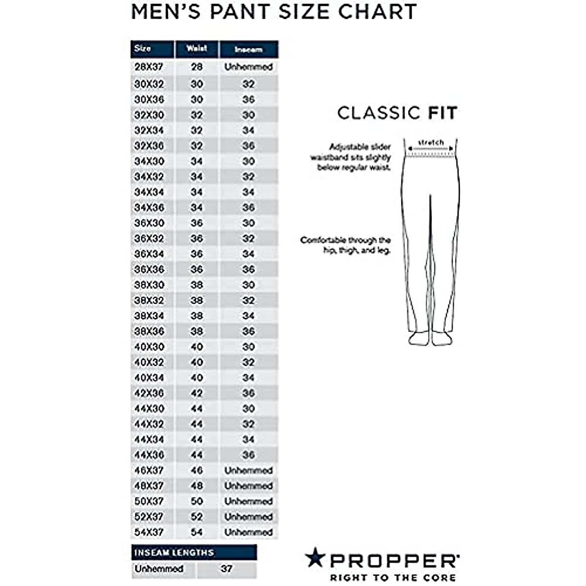 Propper Men's Edgetec Tactical Pants, Ranger, W: 42'' x Large: 34''