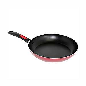 Mirro A79605 Get A Grip Aluminum Nonstick Fry Pan Cookware , 10-Inch, Red