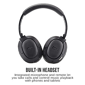 MEE audio Matrix Cinema ANC Bluetooth wireless Active Noise Cancelling headphones with aptX Low Latency, CinemaEAR audio enhancement, and active noise cancellation