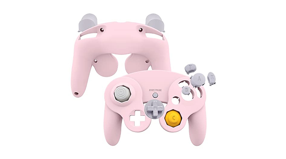 eXtremeRate Cherry Blossoms Pink Faceplate Backplate for Nintendo ...