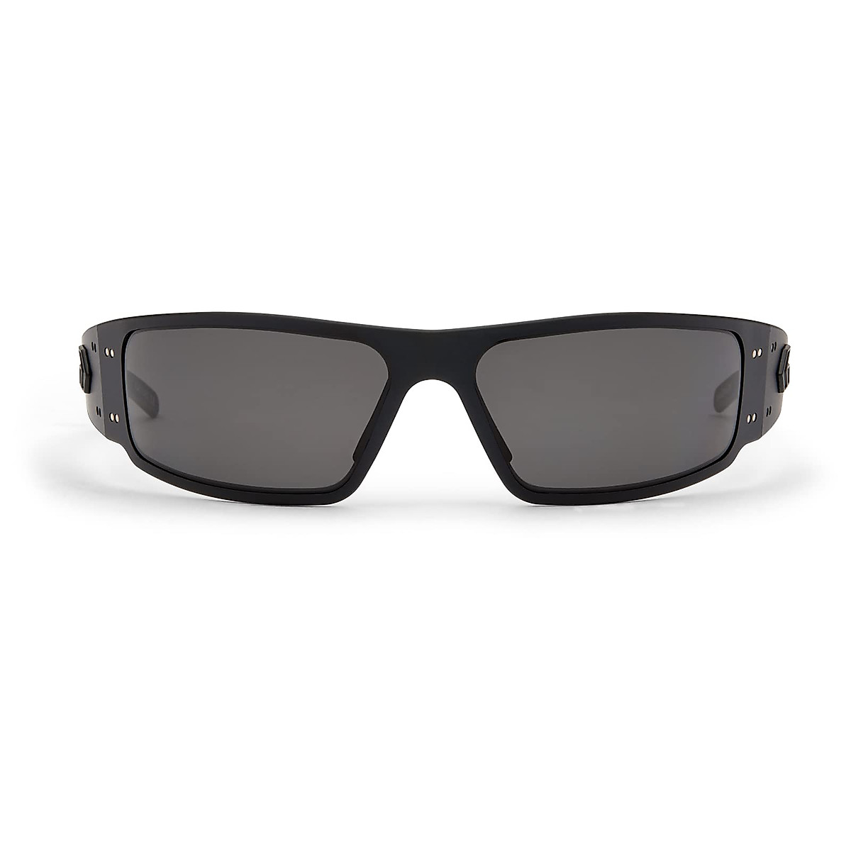 Gatorz Eyewear, Magnum Model, Aluminum Frame Sunglasses - Blackout Tactical Style/Smoked Polarized Lens