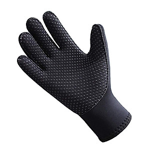 BESPORTBLE 1 Pair Scuba Wetsuit Gloves Winter Glove Winter Wetsuit Gloves Warmer Wetsuit Gloves Warm Mittens Dive Gloves Spearfishing Neoprene Wetsuit Gloves Warm Gloves Diving Fishing Gear