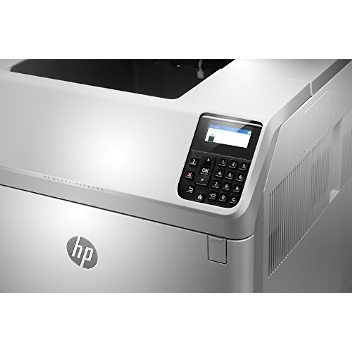 HP Monochrome Laserjet Enterprise M605n Printer w/HP FutureSmart Firmware, (E6B69A) (Renewed)