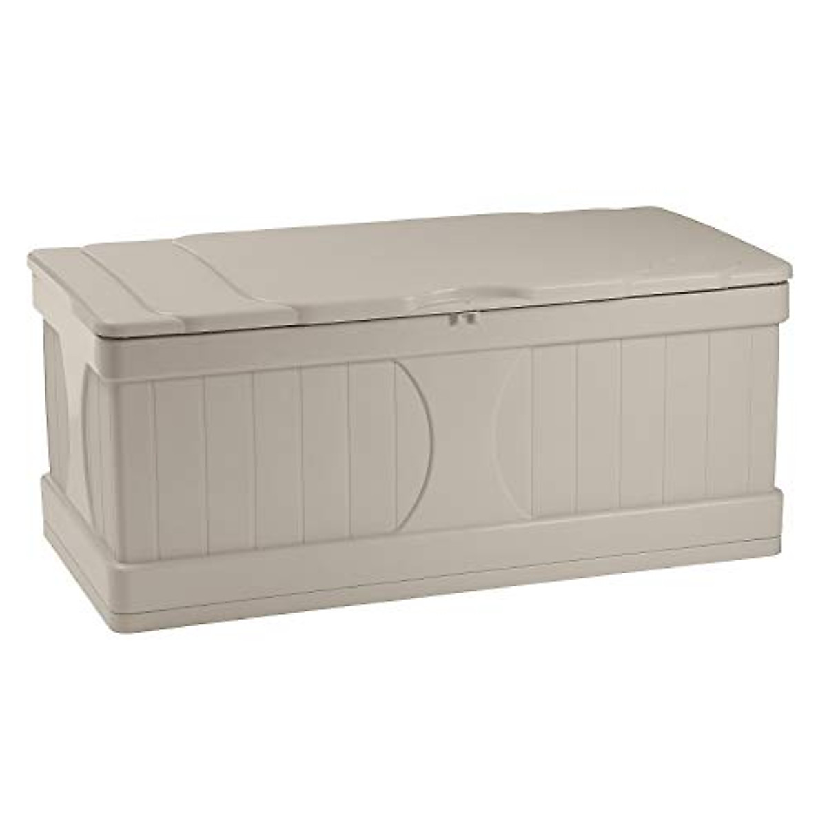 Suncast Indoor/Outdoor 99 Gallon Large Deck Box, Taupe