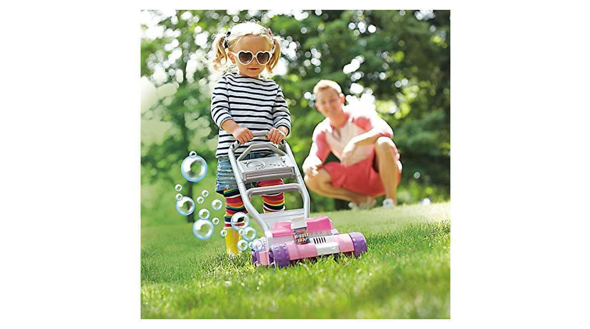 Fisher-Price Bubble Mower Pink - Fun & Realistic Kids Toy