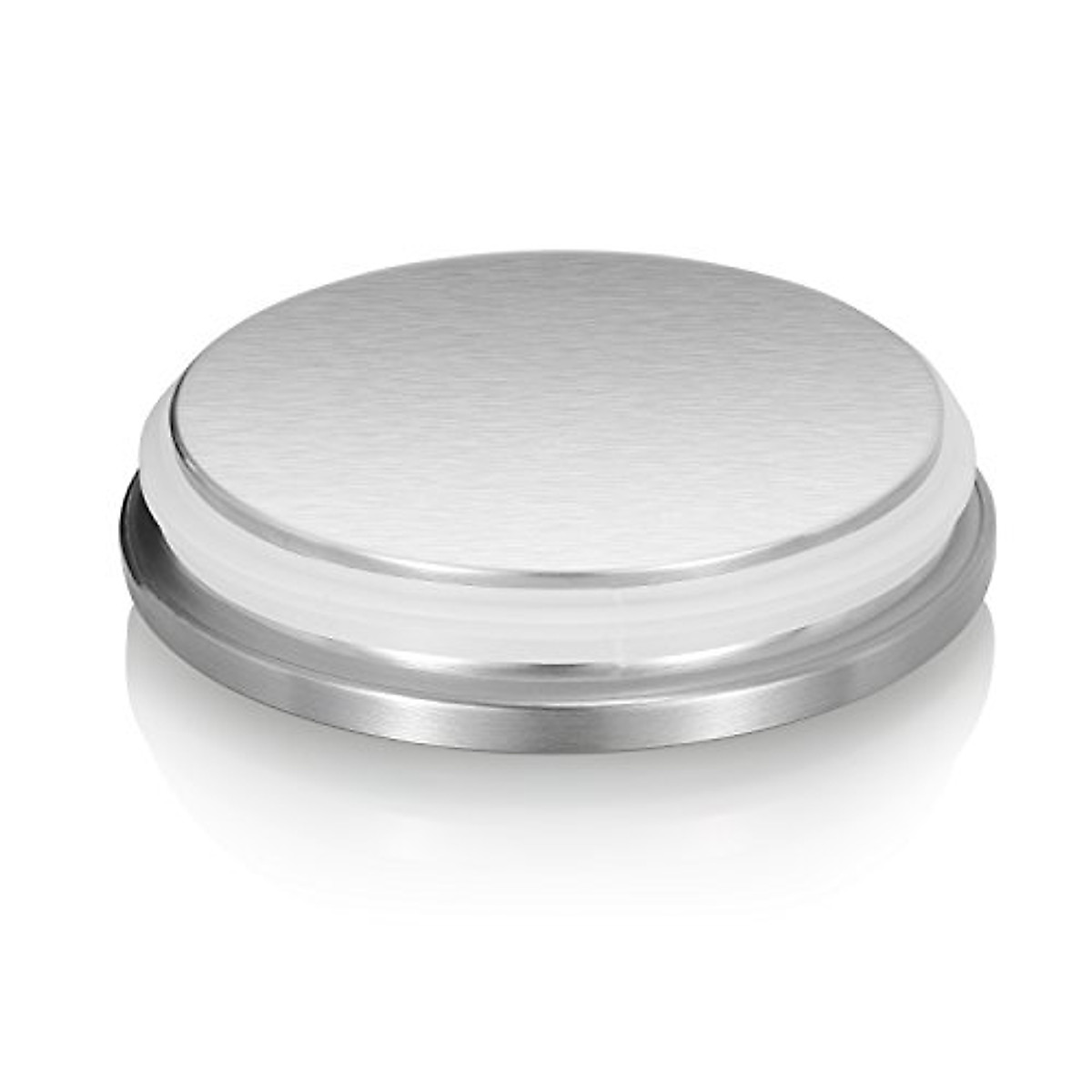 malmo Canisters Set, 3 Piece Food Container for Kitchen Counter Window with Fingerprint Resistance Lids, Black