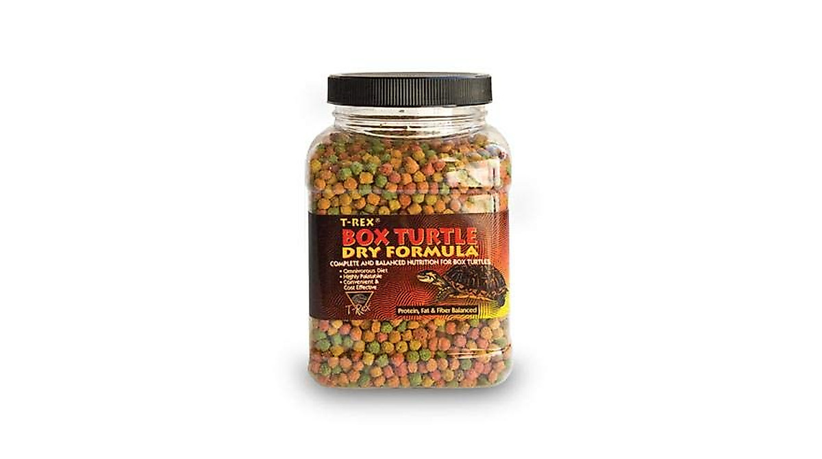 T-Rex Box Turtle Food - Complete 16 oz Nutrition for Healthy Turtles