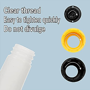 Replacement Gas Can Spouts Improved Design Gasket Flexible Pour Nozzle with Vent Cap for Older Gas Can Fuel Water Jug 1 2 5 Gallon White