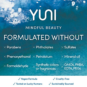 YUNI Beauty Large Body Wipes, Peppermint Citrus, 12 Count, Compostable, Biodegradable, No Rinse Body Cleanser, On-the-Go Shower Alternative