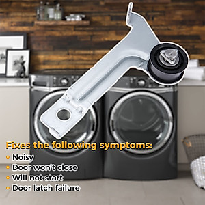 8547174 Dryer Idler Pulley, Replace 8547174VP PS1487714 AP3890848 AP5983811 1201316 AH1487714 EA1487714, Replacement for Whirlpool, Maytag, Kenmore, Kitchen Aid