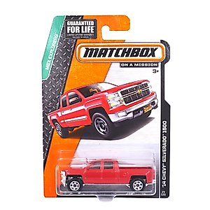 Matchbox, MBX Explorers, '14 Chevy Silverado 1500 [Red] 29/120
