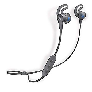 Jaybird X4 Wireless Bluetooth Headphones for Sport, Fitness and Running, Compatible with iOS and Android Smartphones: Sweatproof and Waterproof - Storm Metallic/Glacier (Renewed)