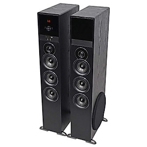 Rockville All-in-one Bluetooth Home Theater/Karaoke Machine System w/(2) Mics
