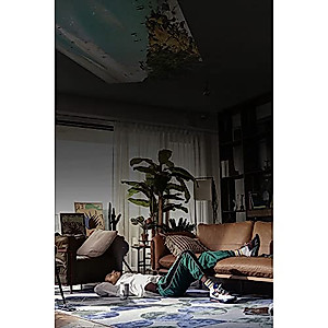 Samsung The Freestyle 550-Lumen Full HD HDR Smart Projector Big Screen Experience with Premium 360 Sound (SP-LSP3BLAXZA) + HDMI Cable + Cable Straps + Cleaning Kit + More