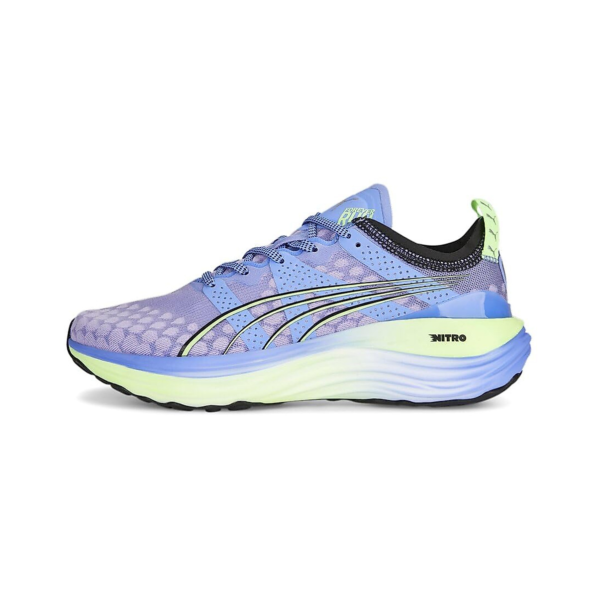 PUMA Foreverrun Nitro Sneaker, 9, Purple