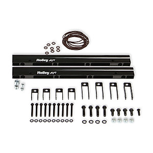 Holley 300-294BK: 4500 Ls Sp Intake Manifold Efi Ls1 Port W/Fuel Rails Blk