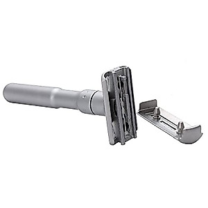 Merkur Razor Adjustable Futur Brushed Chrome Safety Razor, MK-700002 , 1 Count (Pack of 1)