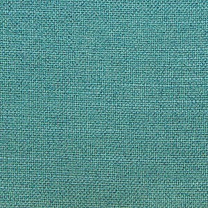 Office Star Ventilated White Screen Back Manager's Office Chair with Padded Color Flip Arms with White Nylon Base, Linen Turquoise Fabric